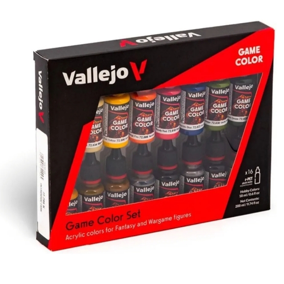 Vallejo | Games | Game Color Set Introduction Acrylic Paints For ...
